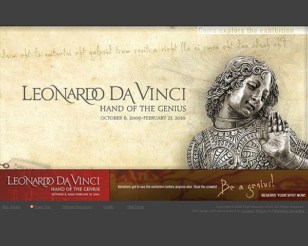 DaVinci - Hand of the Genius | Chris Tilley Multimedia Specialist